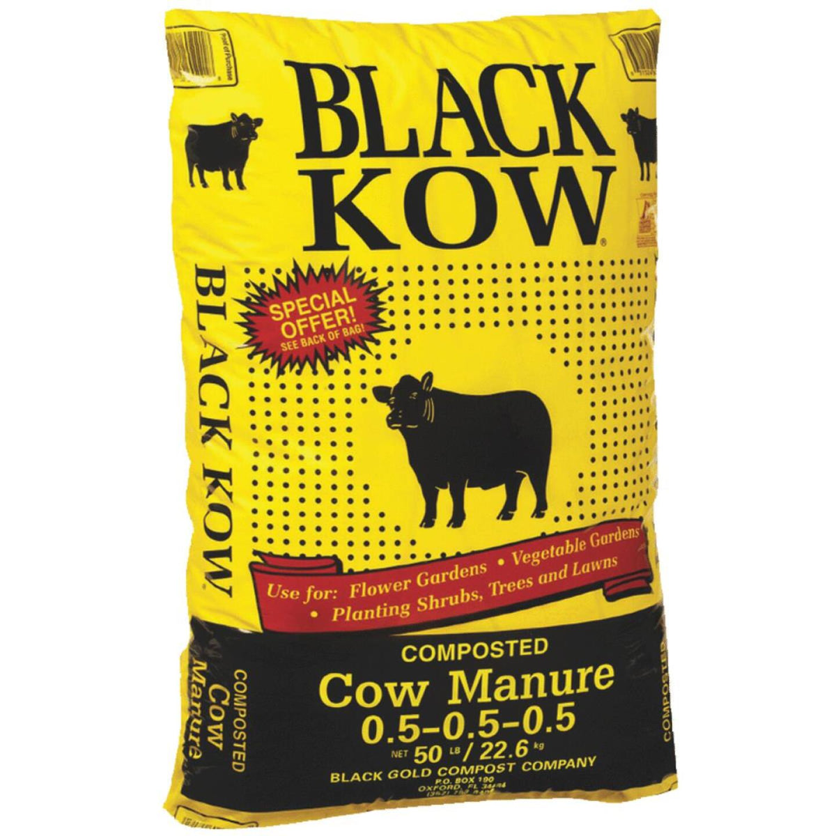 Black Kow 1 Cu Ft. Cow Manure - Kevil, KY - Rudys Farm Center